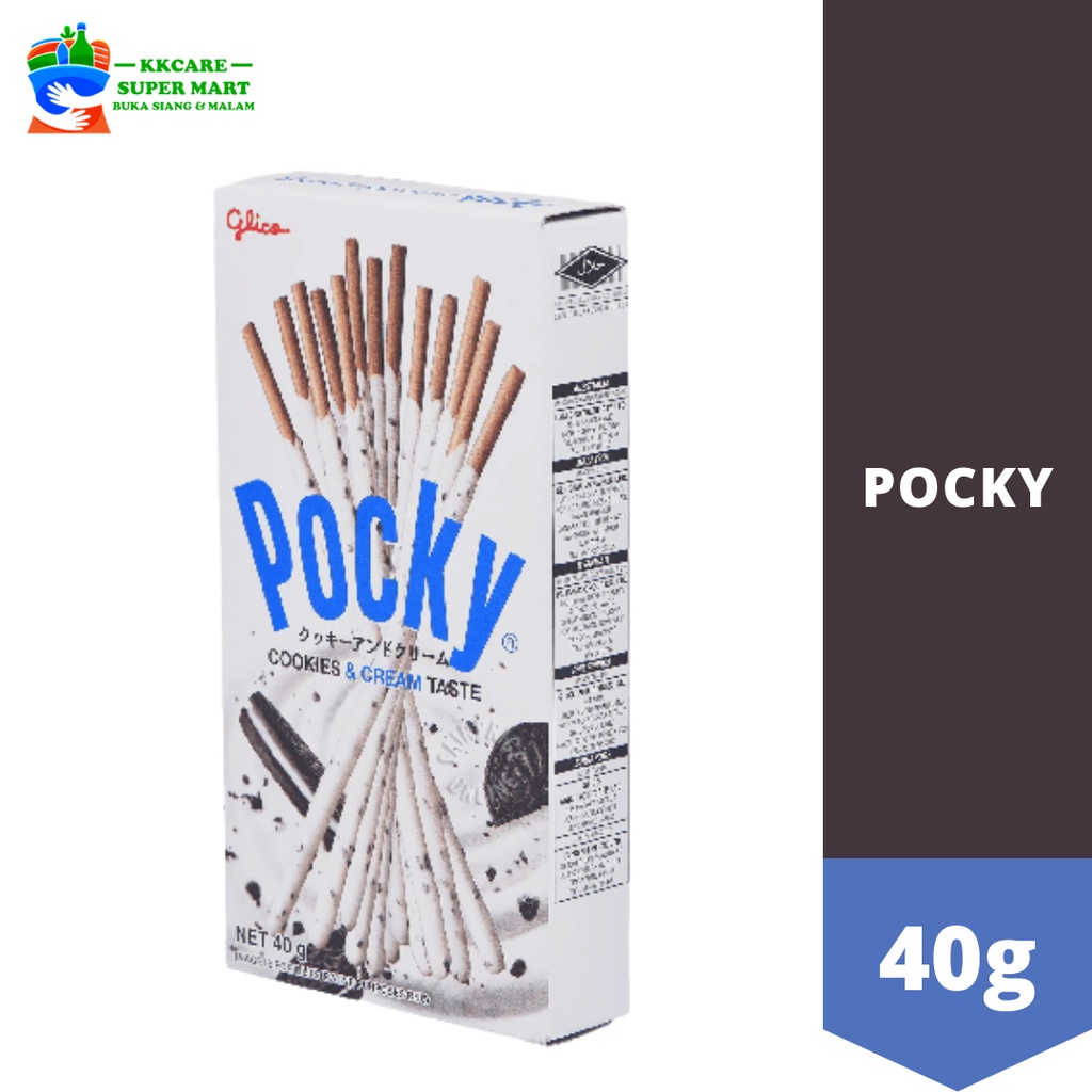 Glico Pocky - Biscuit Sticks - Cookies & Cream 40g | Shopee Malaysia Glico Pocky - Biscuit Sticks - Cookies & Cream 40g | Shopee Malaysia