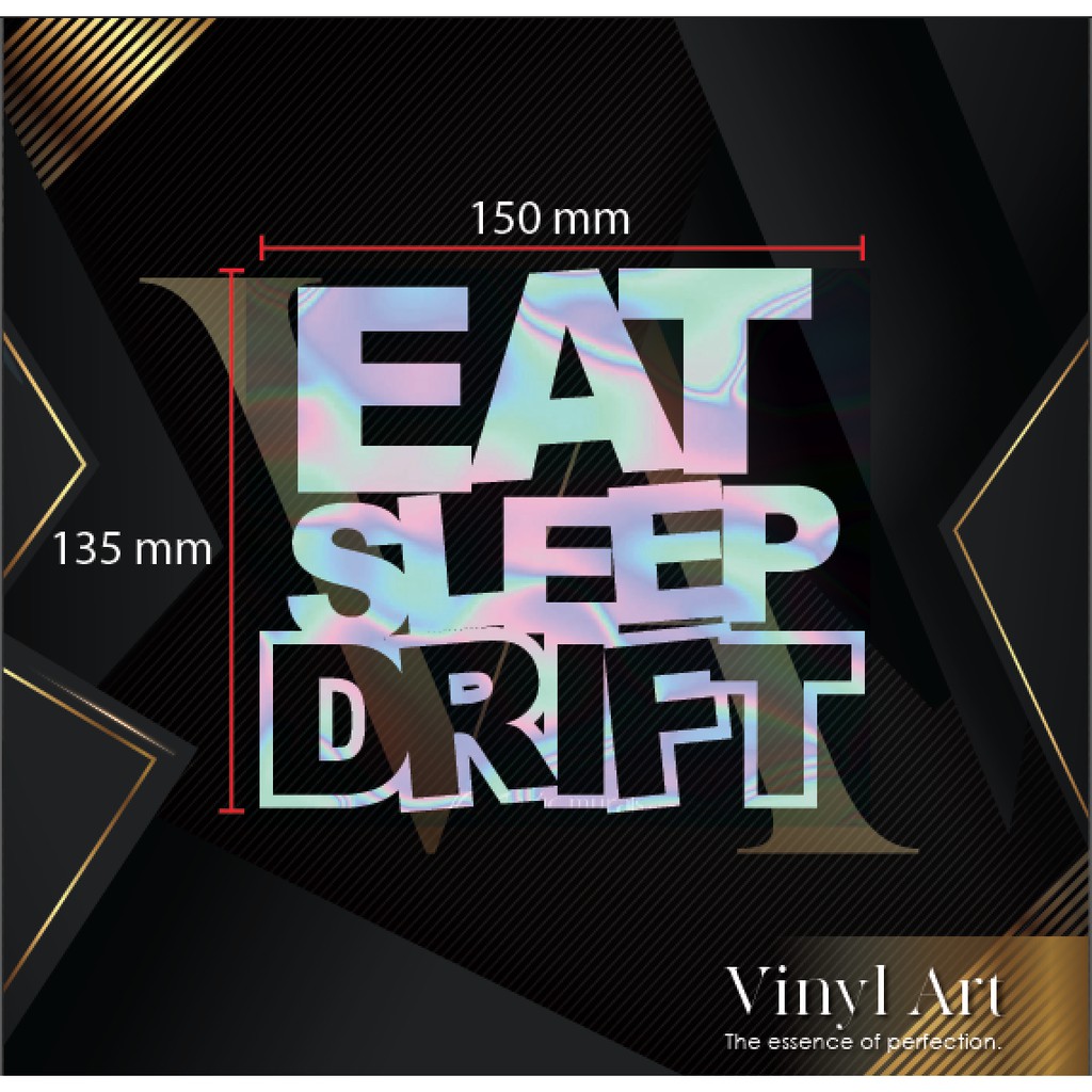Vinyl_Art, Eat Sleep Drift, JDM Sticker, Car decal, Car stickers ...
