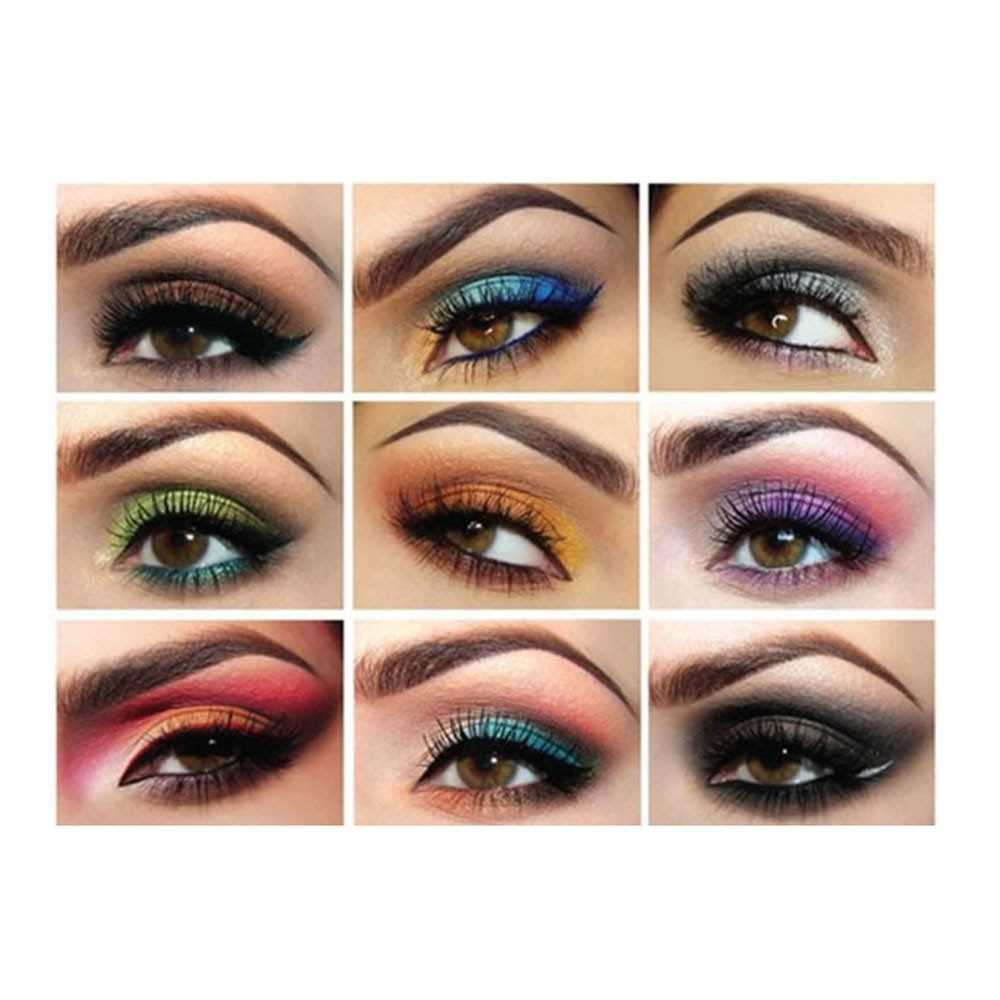 Professional 12 Color Saturn Earth Tone Warm Chocolate Eyeshadow ...