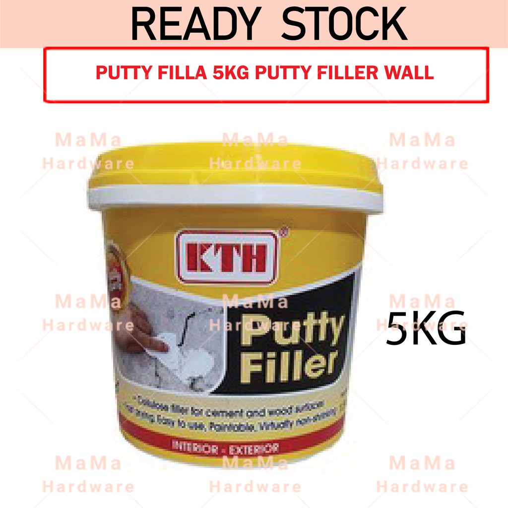 PUTTY FILLA 5KGS Wood / Wall Putty Filler | Shopee Malaysia