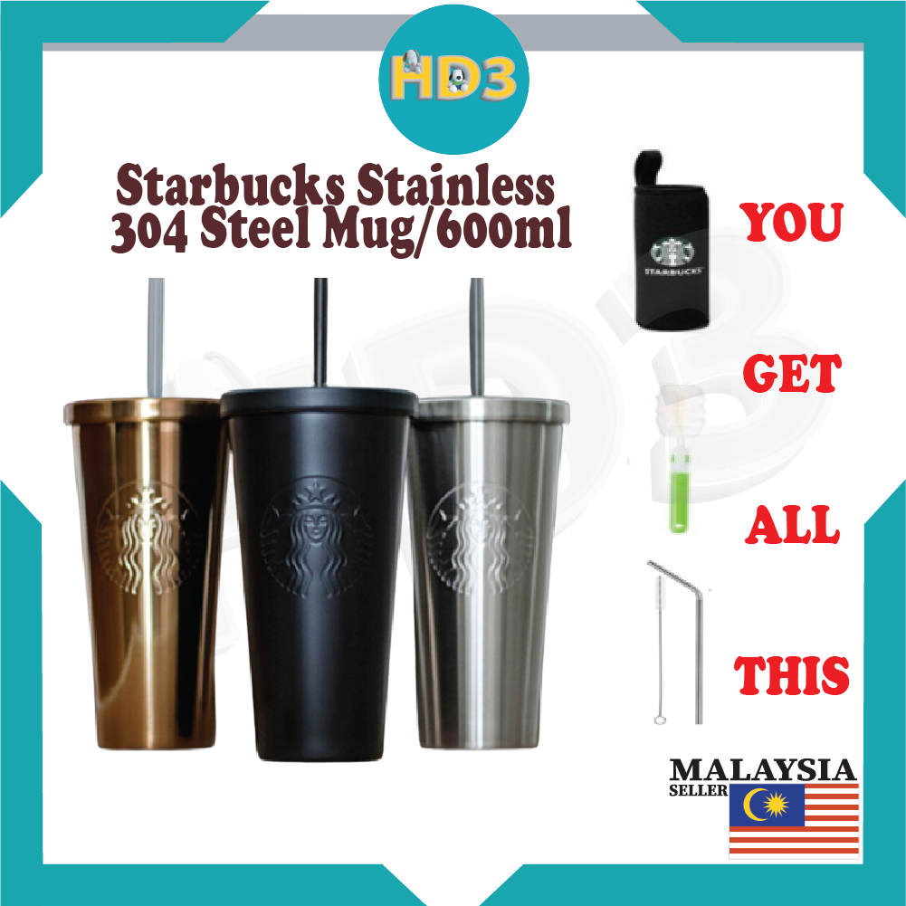 (READY STOCK) Starbucks flask thermal tumbler flask Stainless Steel ...