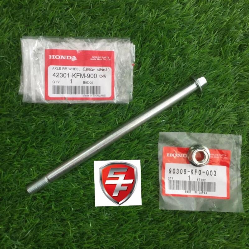 EX5 Dream Roda sap belakang Rear Wheel shaft 100% Original Honda siap ...