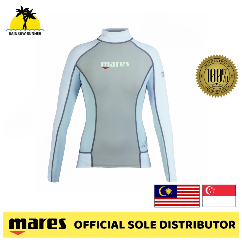 Mares L/S Rash Guard (Women's) | Shopee Malaysia