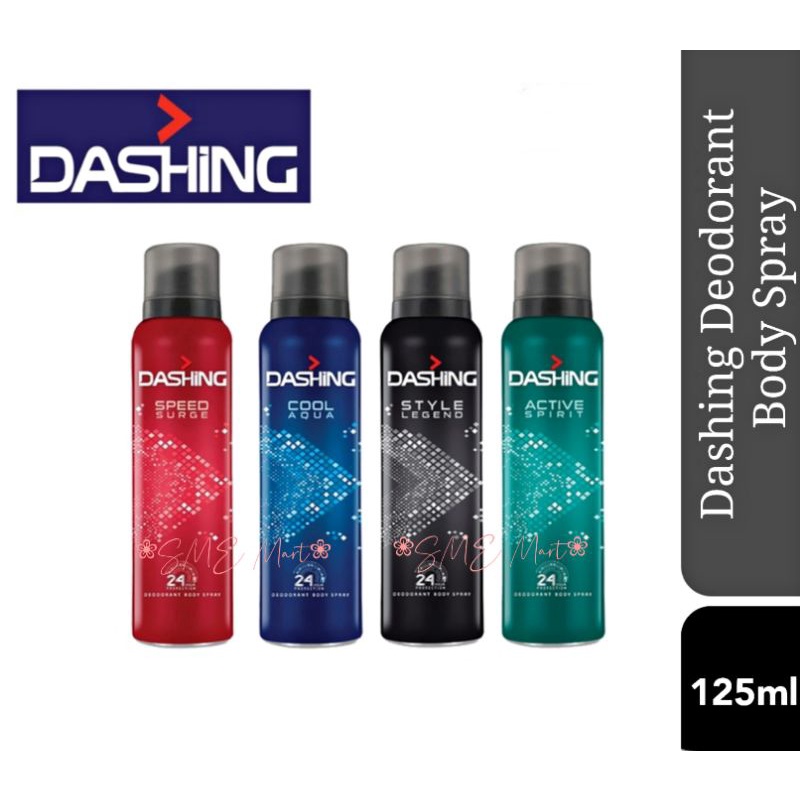 Dashing Deodorant Body Spray 125ml | Shopee Malaysia