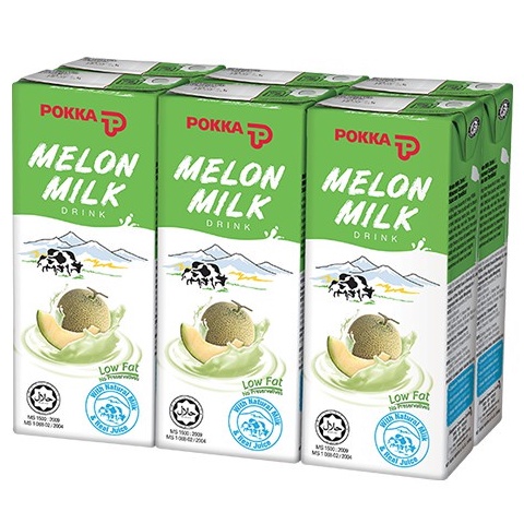 Pokka Melon Milk 6x250ml | Shopee Malaysia