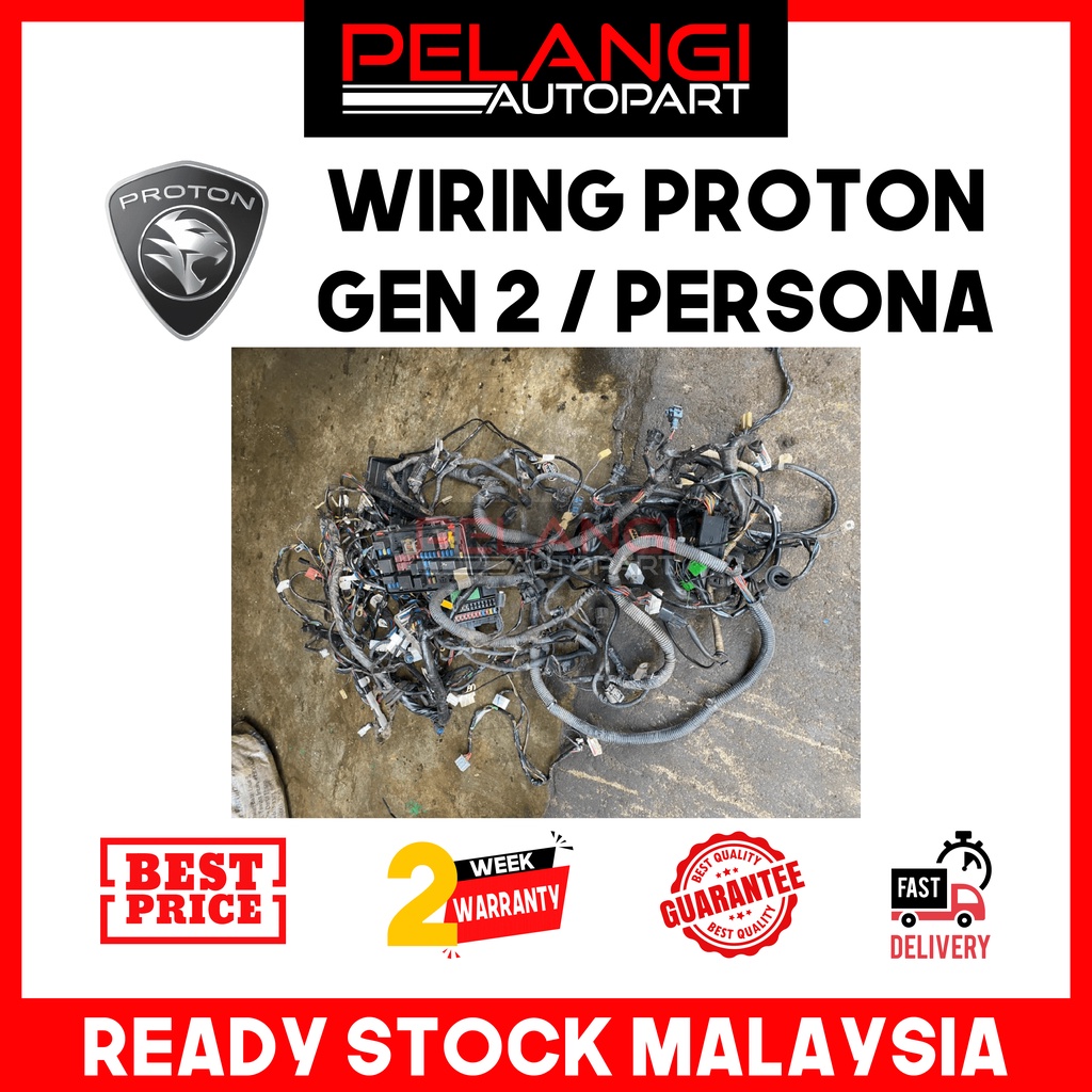 Wiring Proton Gen2 1.6 Original (Used) | Shopee Malaysia