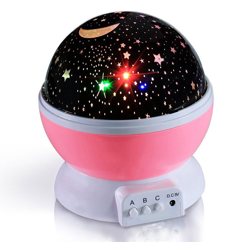 Starry Sky LED Rotating Night Light Projector Star Master Children Kids ...