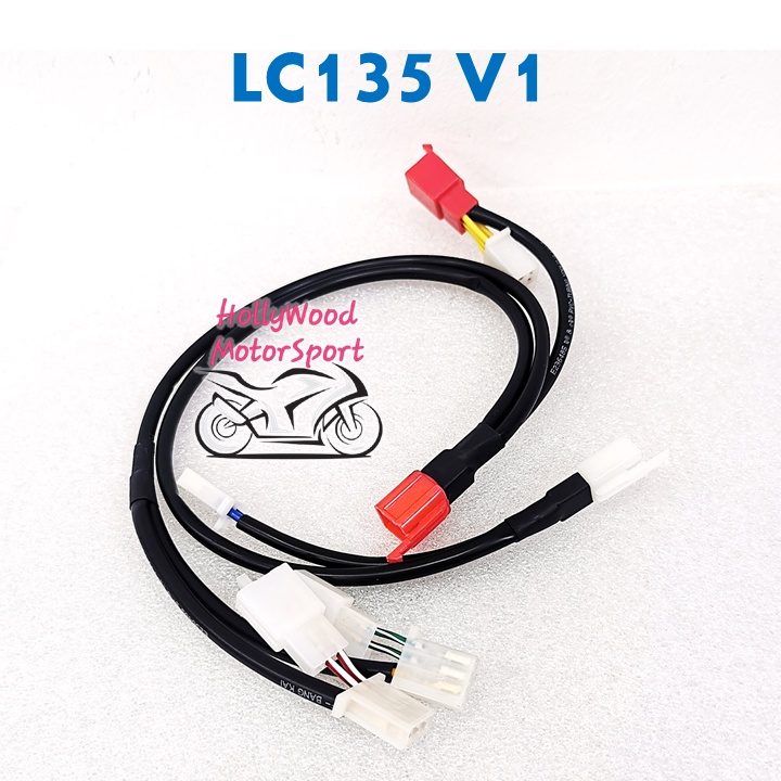 MOTORCYCLE LED LIGHT DC PNP SOCKET SOKET PLUG N PLAY AC KE DC BAGI ...