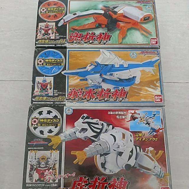 Sentai power ranger shinkenger samurai dx series origami | Shopee Malaysia