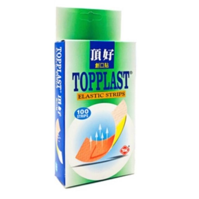 Topplast Elastic Strips Handy Plast 100’s / Plaster Luka 100’s | Shopee ...