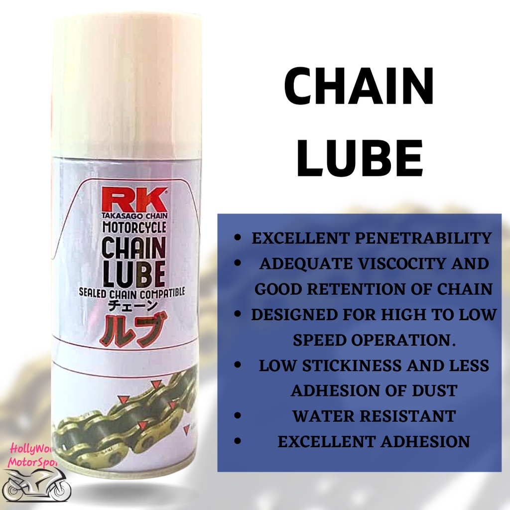 CHAIN LUBE CHAIN CLEANER RK TAKASAGO JAPAN CHAIN BRUSH SPRAY RANTAI ...