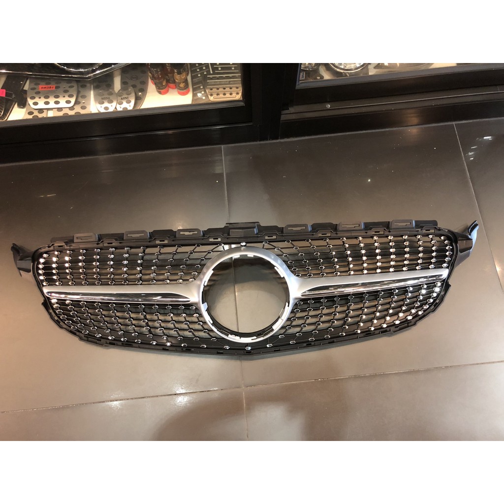 Mercedes Benz W205 Diamond grille W205 Front grill | Shopee Malaysia