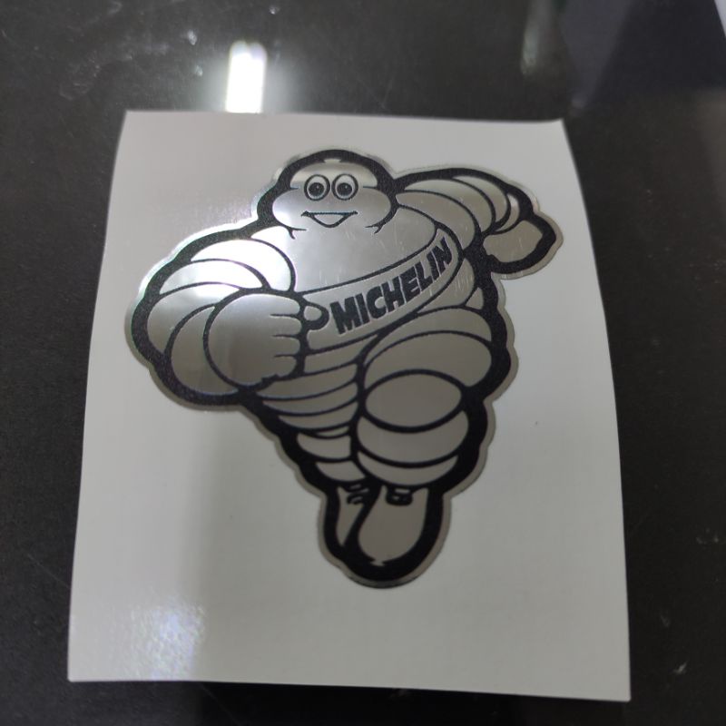 Michelin Tayar Stickers Chrome Design | Shopee Malaysia