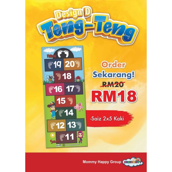 Teng teng mainan traditional | Mainan indoor outdoor | Shopee Malaysia