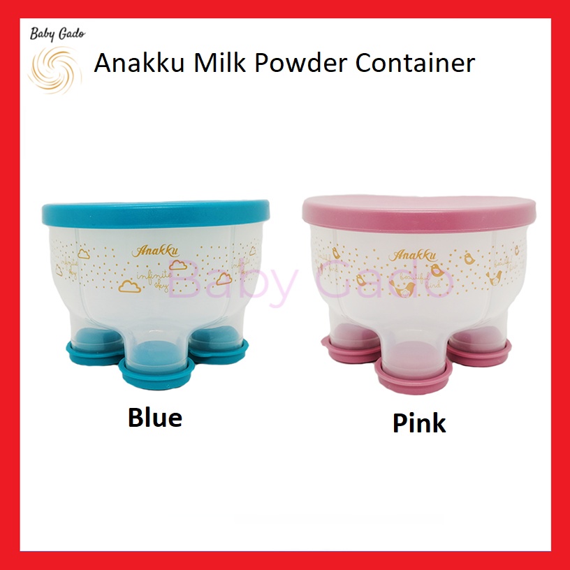 Anakku Milky Milk Powder Container Dispenser Box With 3 Separated Lid ...
