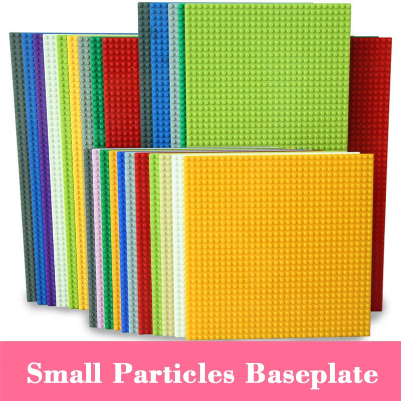 16 x 16 DOT BASE PLATE BUILDING BLOCKS Compatible small size Baseplate ...