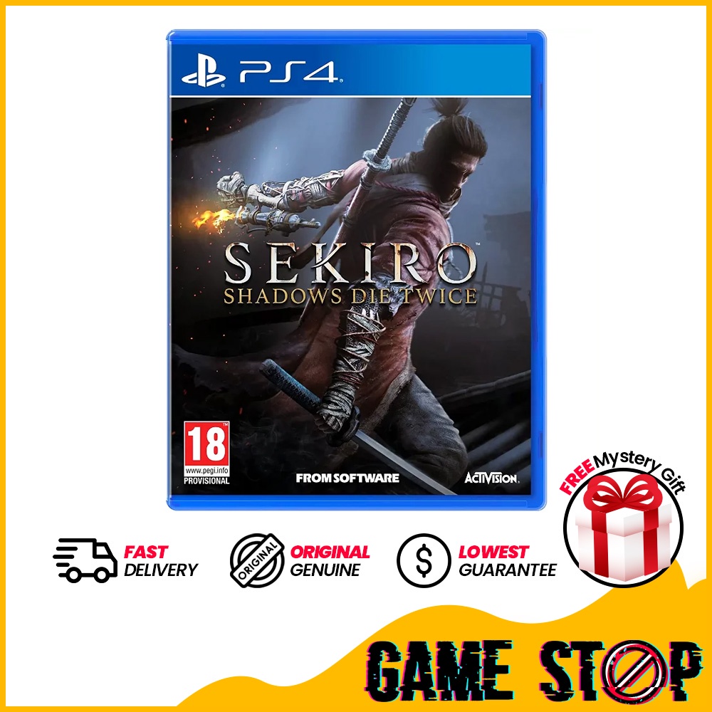 PS4 Sekiro Shadows Die Twice Chinese/English Version (中英文版) | Shopee ...