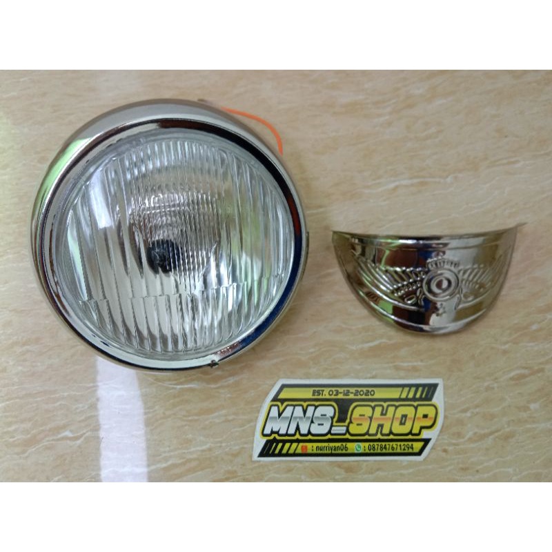 Honda c70 Front Motorcycle Light set c70 Hat | Shopee Malaysia
