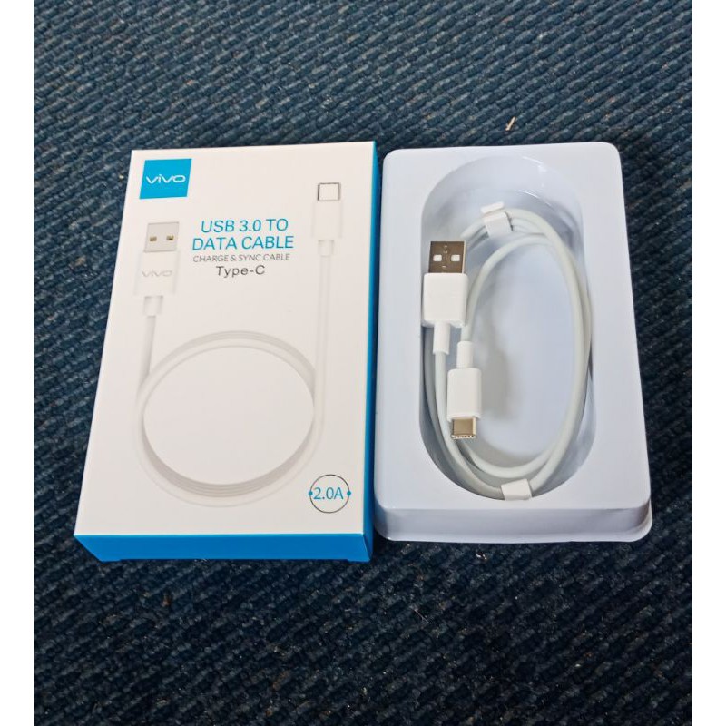 Vivo USB TYPE C V17 PRO FAST CHARGING DATA CABLE ORIGINAL 100% | Shopee ...