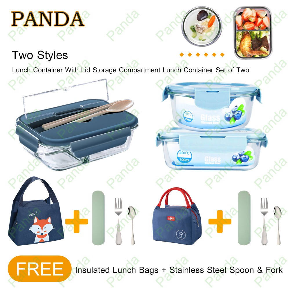 Spill-proof Lunch box set / Lunch box made from 304 Stainless Steel ...