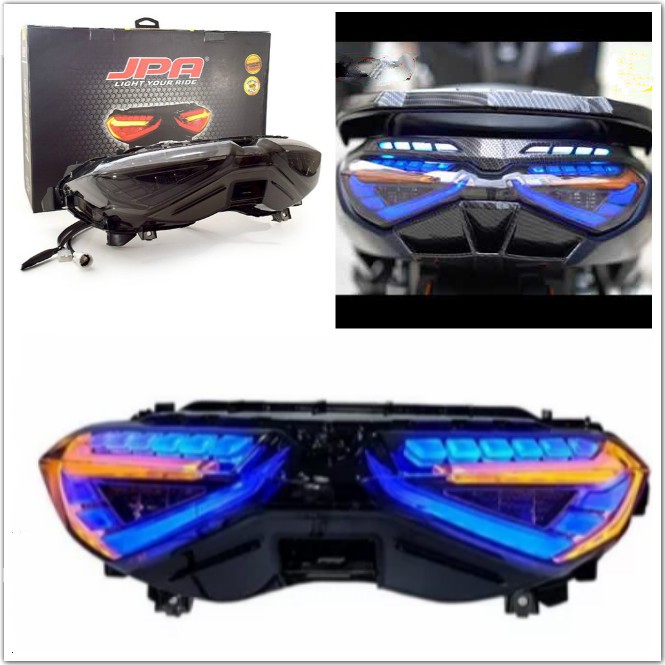YAMAHA NEW NMAX V2 NEW 2020-2022 GMA TAIL LIGHT LED . | Shopee Malaysia