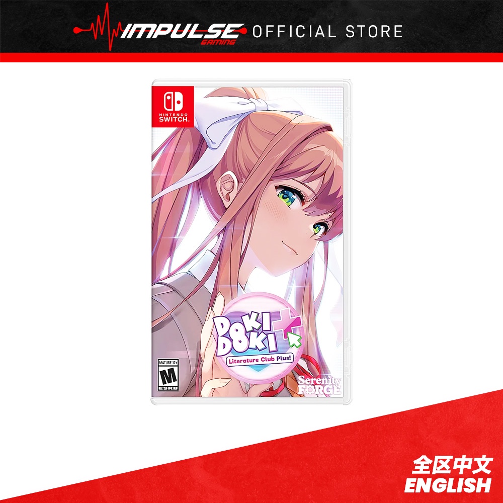 NSW Nintendo Switch Doki Doki Literature Club Plus! Premium Edition Chi ...