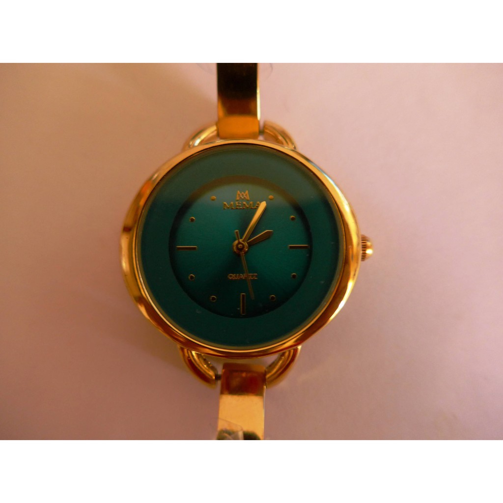 Mema Quartz Oval Green Dial Watch for Lady | Shopee Malaysia