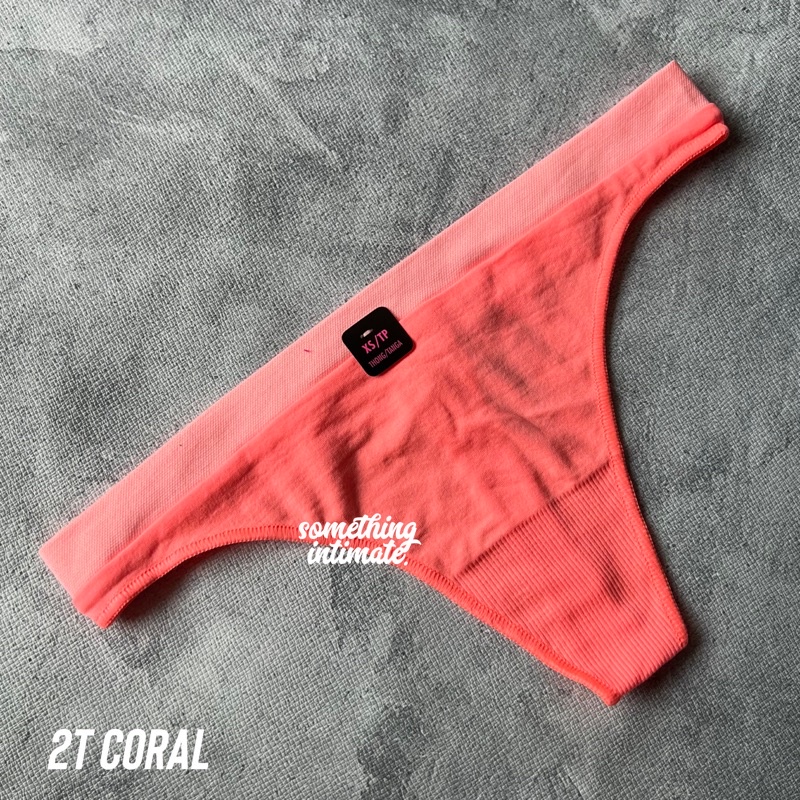 [FULLTAG] Lasenza 4 TWO TONE Seamless Ultrasoft Modal Thong Panty ...