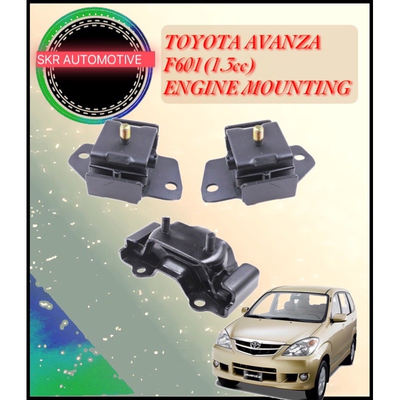 TOYOTA AVANZA F601(1.3cc) ENGINE MOUNTING | Shopee Malaysia