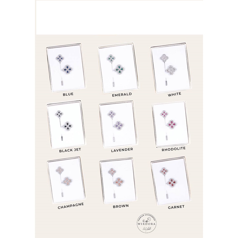 WIRDORA Set Basic Tiara with Certified Authentic Crystal Free Box ...