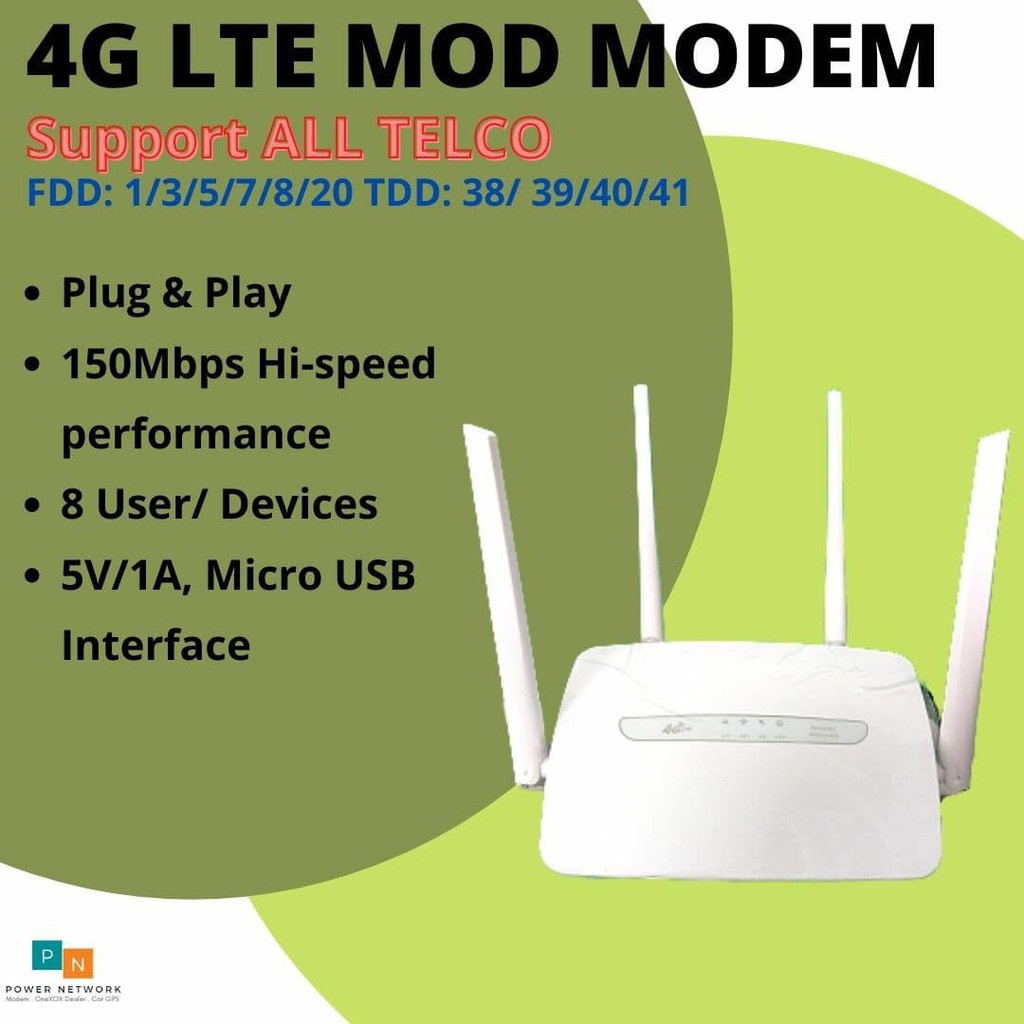 LTE 4G MODEM ROUTER FULL BAND S800 CPE 300 MODIFIED UNLIMITED HOTSPOT ...