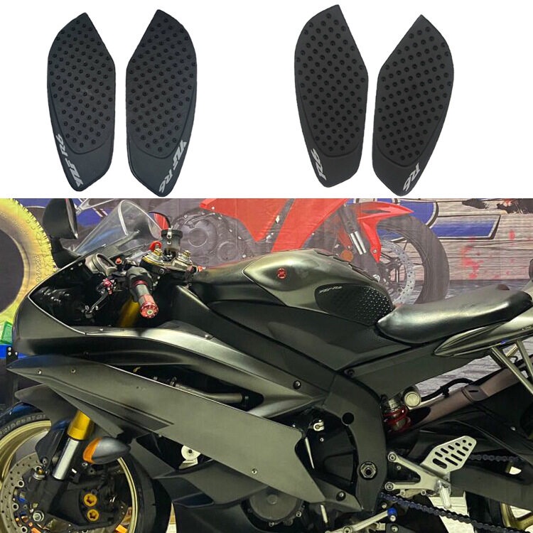 Tank Traction Pad Anti Slip Sticker Side Grip Protector For Yamaha YZF ...
