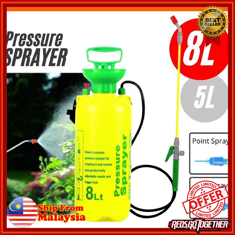 Spray Angin Serbaguna Litre Garden Pressure Sprayer and Plastic ...