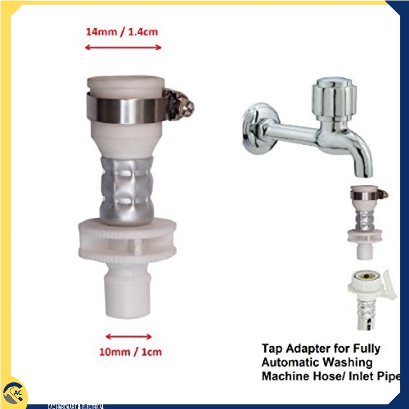 UNIVERSAL INLET HOSE CONNECTOR FOR WASHING MACHINE | Shopee Malaysia