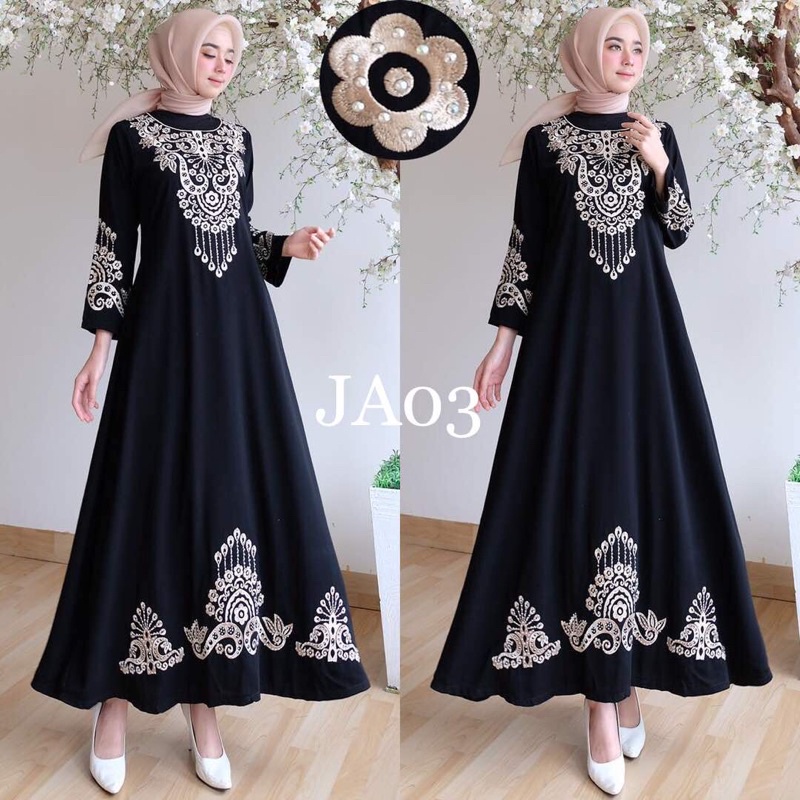SALE‼️Jubah Arab Diamond sulam ( NEW desian ) BAJU RAYA 2024 | Shopee ...