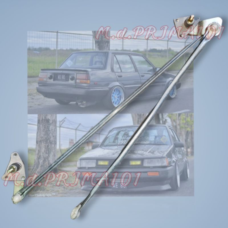 TOYOTA COROLLA AE80 FRONT ASSY WIPER LINK /CONTROL ROD LINK | Shopee ...