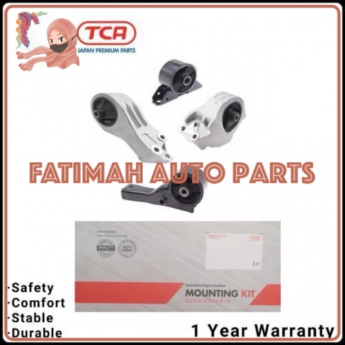 Proton Saga FLX MT Manual Engine mounting Set (1Set 4Pcs) | Shopee Malaysia