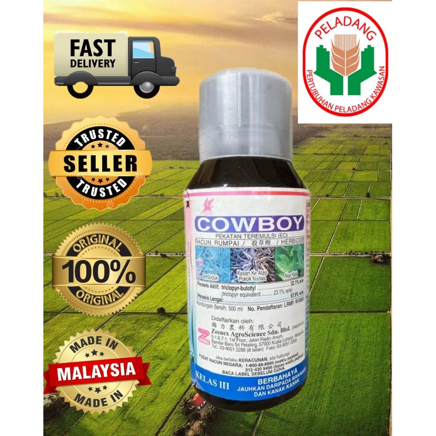 RACUN RUMPAI / RACUN / RUMPUT COWBOY 500 ML | Shopee Malaysia