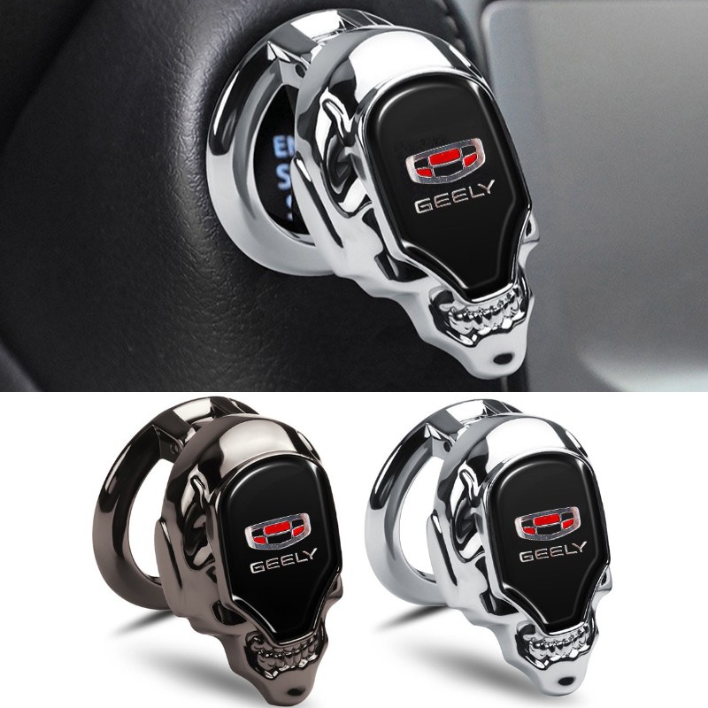 Car One-Key Engine Start Stop Ignition Push Button Switch Cover For ...