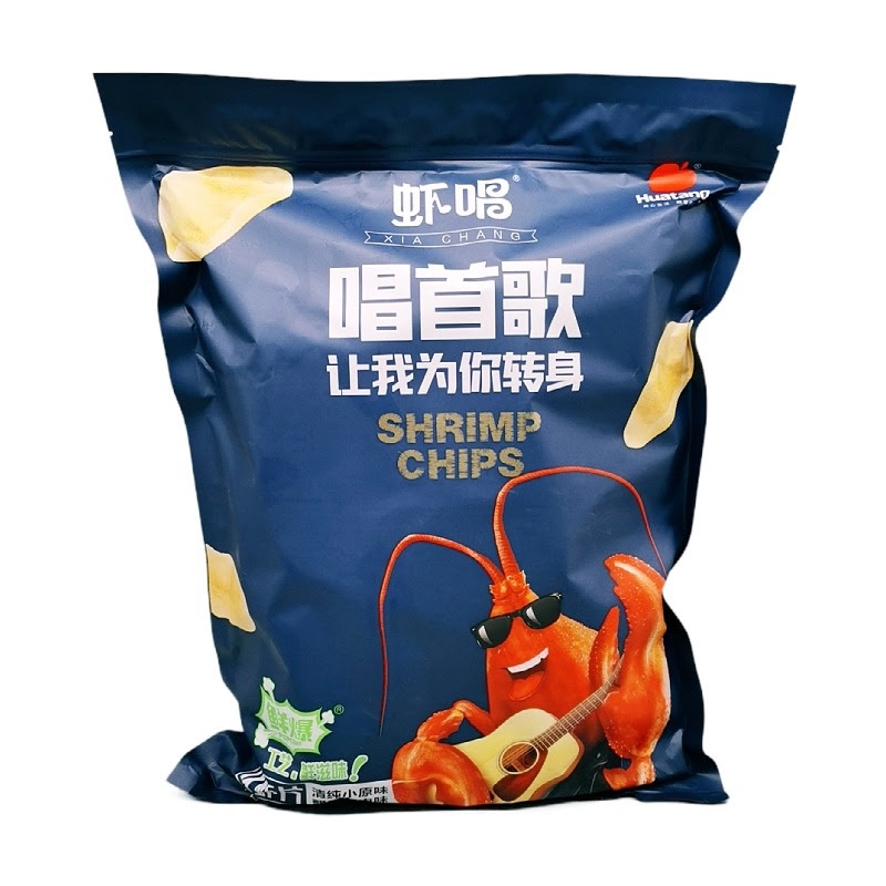 🔥Ready Stock🔥正期华糖虾唱龙虾片原味+烧烤/烤翅+香辣大包装膨化食品240g / Zhengqi Huatang Prawns ...