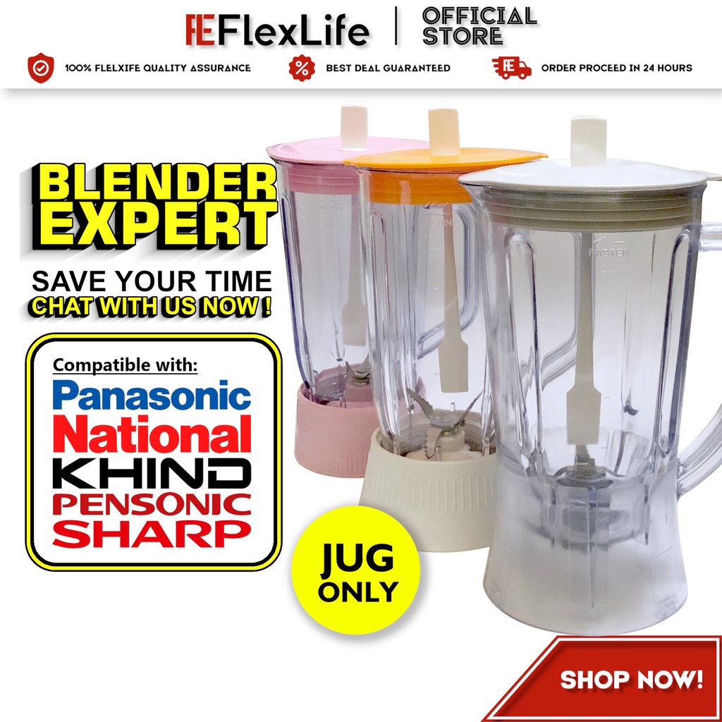 Blender Jug Replacement Expert For PANASONIC, PENSONIC, KHIND, NATIONAL ...