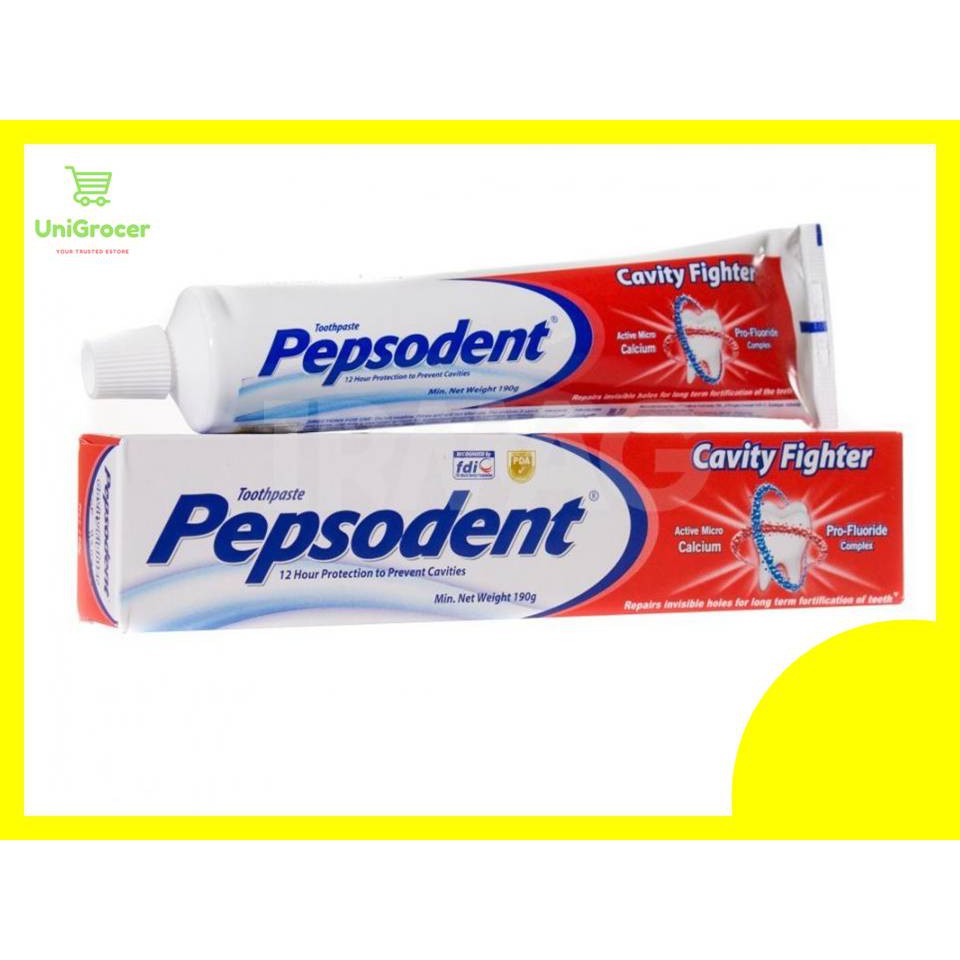 Pepsodent Toothpaste / Ubat Gigi - Cavity Fighter 190g | Shopee Malaysia