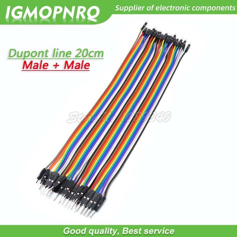 120pcs 10cm 20cm Dupont line male to male + male to female and female ...