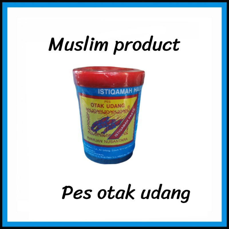 pes otak udang Istiqamah muslim product | Shopee Malaysia