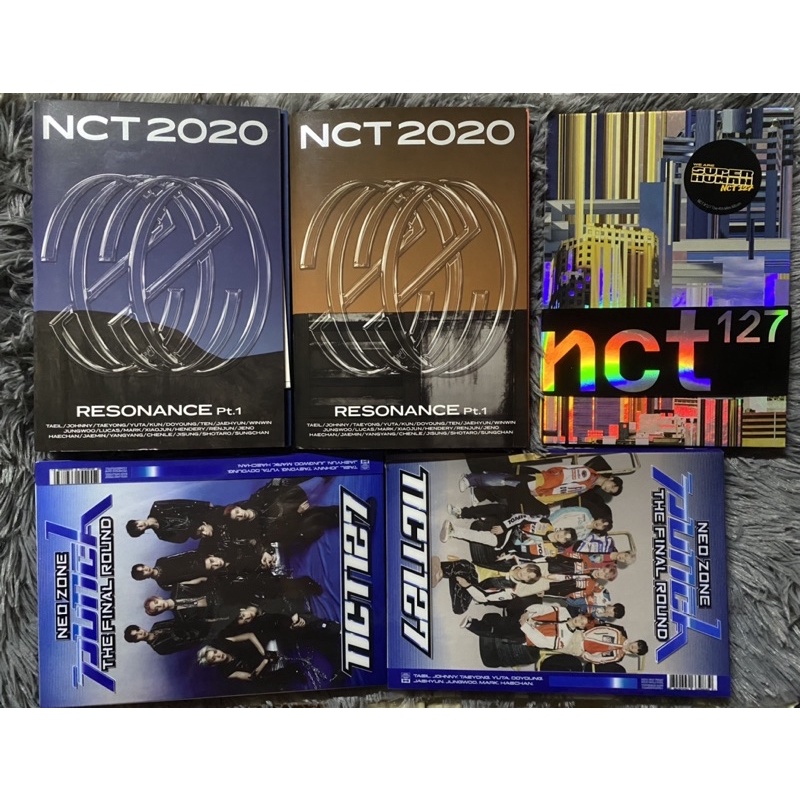 NCT 2020 & NCT 127 ALBUM (unsealed) | Shopee Malaysia