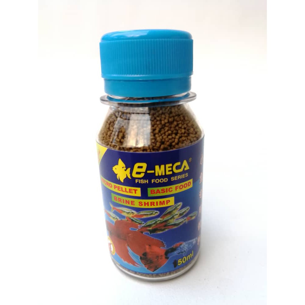 e-Meca Micro Pellet Aquarium Fish Food Makanan Biji Ikan (30g) | Shopee ...