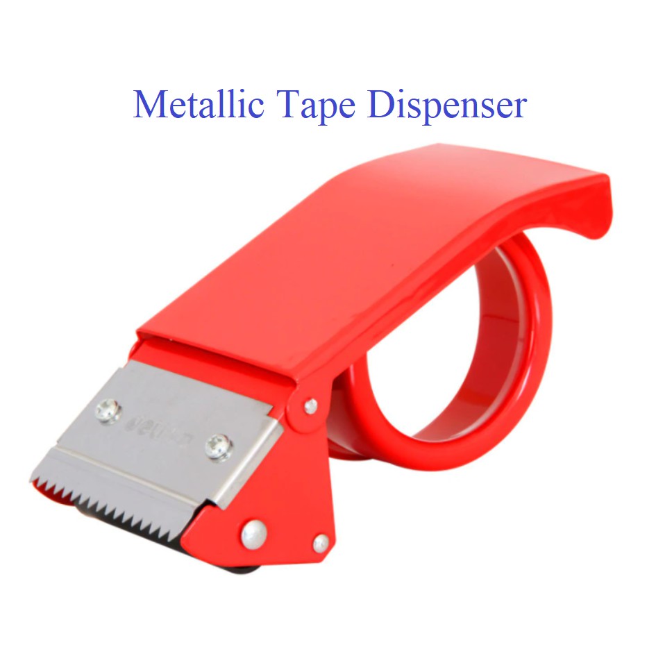 Metallic Packaging Tape Dispenser Tape Cutter Metal Tape Dispenser for ...