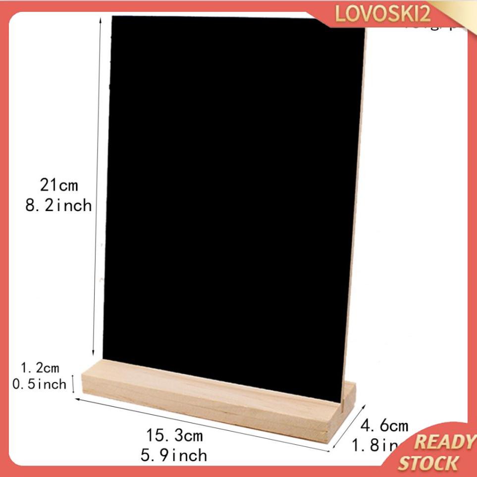 [lovoskiacMY] Removable Board Wood Single Sided Message Board ...