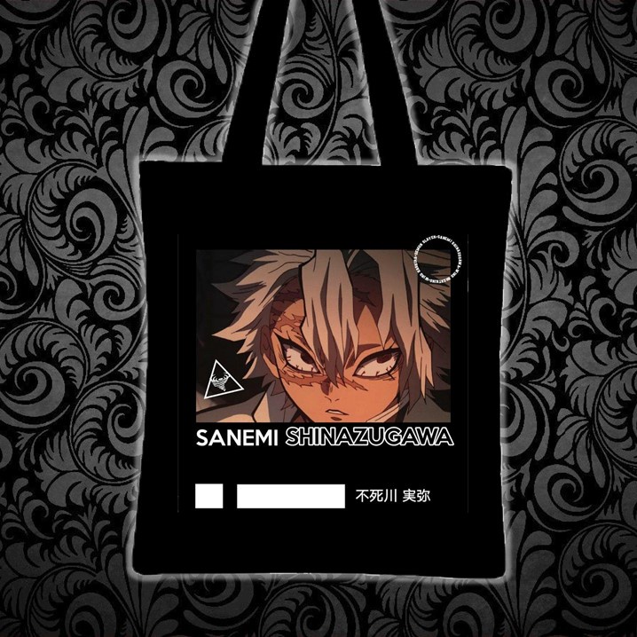 SANEMI SHINAZUGAWA DEMON SLAYER Printed tote bag canvas | Shopee Malaysia