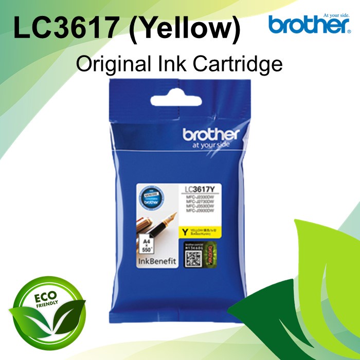 Brother LC3617/ LC3619XL BCMY J2330dw/J2730dw/J3530dw/J3930dw LC3617 LC ...